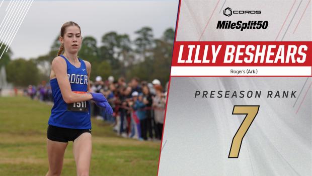 Preseason COROS MileSplit50 Girls XC Individual Rankings