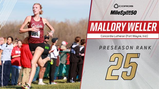 Preseason COROS MileSplit50 Girls XC Individual Rankings